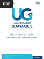 Manual Practicas Pre Profesionales Estudiante | PDF