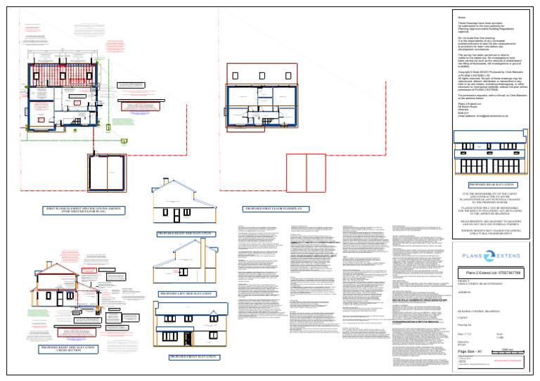 1 Building Control Drawings | PDF | Foundation (Engineering) | Architectural Elements