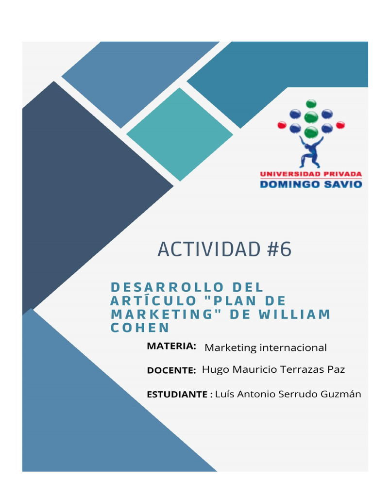 Aa6 Articulos | PDF | Marketing | Mercado (economía)