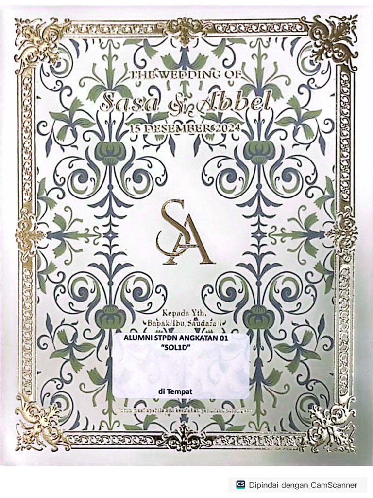 Alumni Stpdn Angkatan 01 Sol1d | PDF