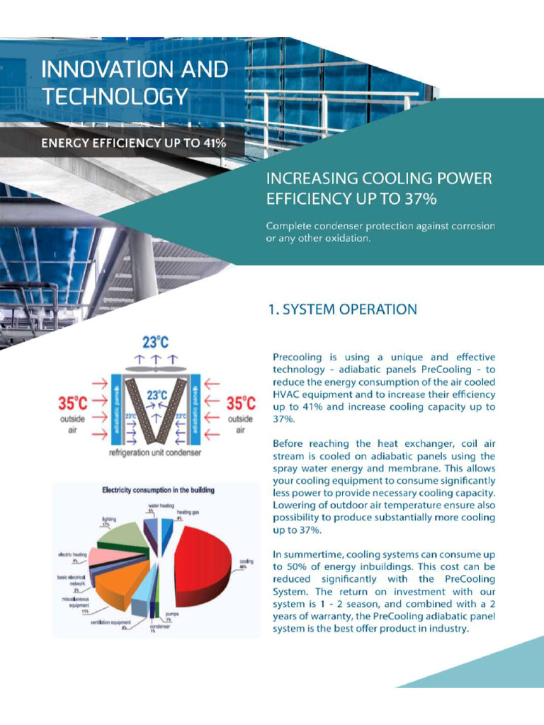Precooling System Brochure | PDF
