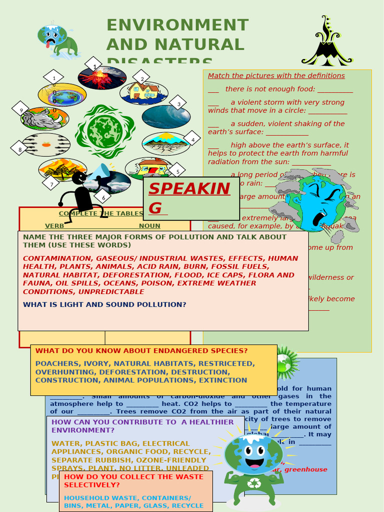 Environment Conversation Topics Dialogs 82726 | PDF | Earth | Natural ...