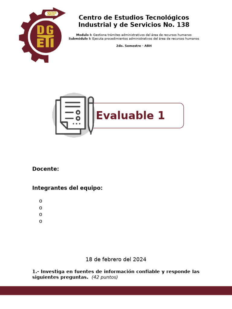 Evaluable 2 | PDF