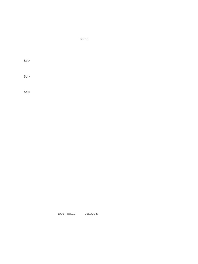 DBMS LAB | PDF | Relational Database | Computing DBMS LAB | PDF | Relational Database | Computing