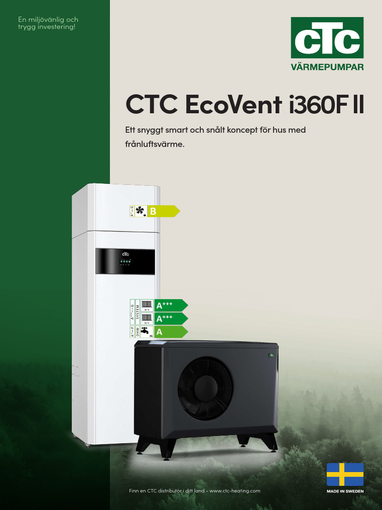 CTC EcoVent i360F II | PDF