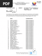 Quel: Accreditation of DPWH Project | PDF | Engineering | Philippines