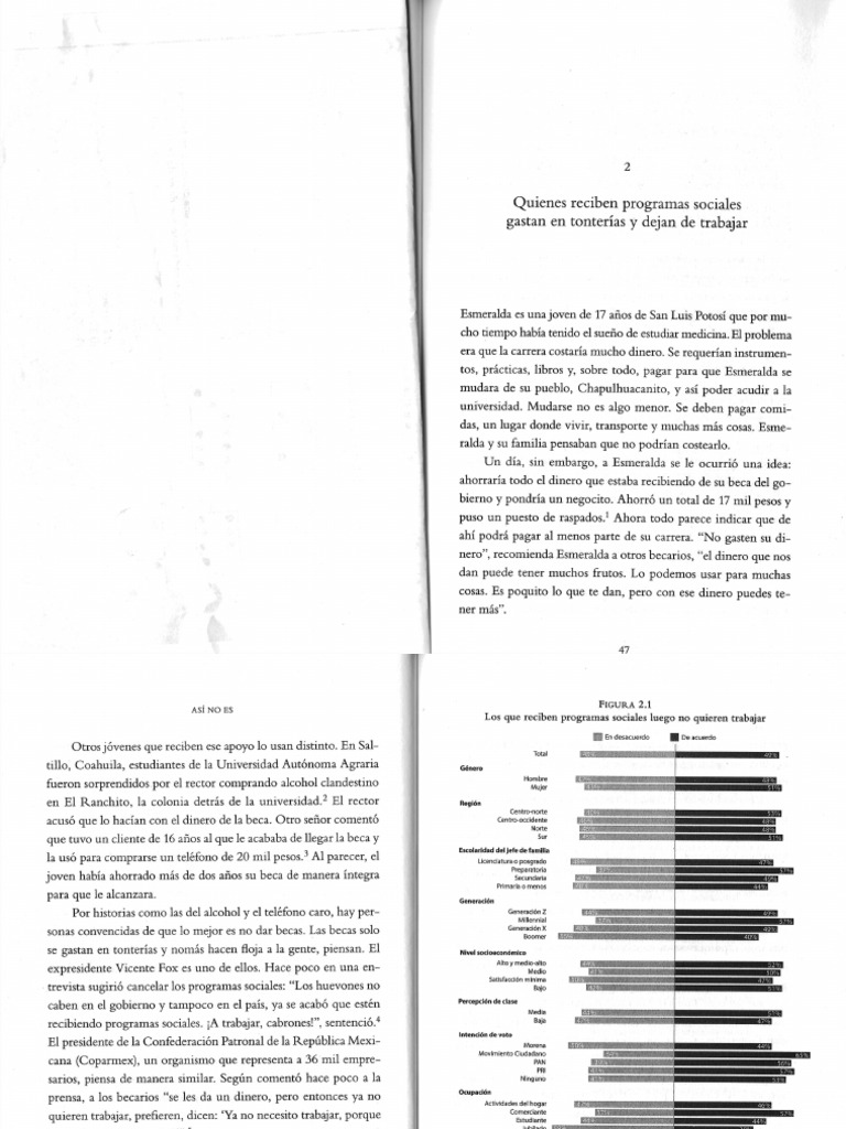 Quienes Reciben Programas Sociales Gastan en Tonterías | PDF