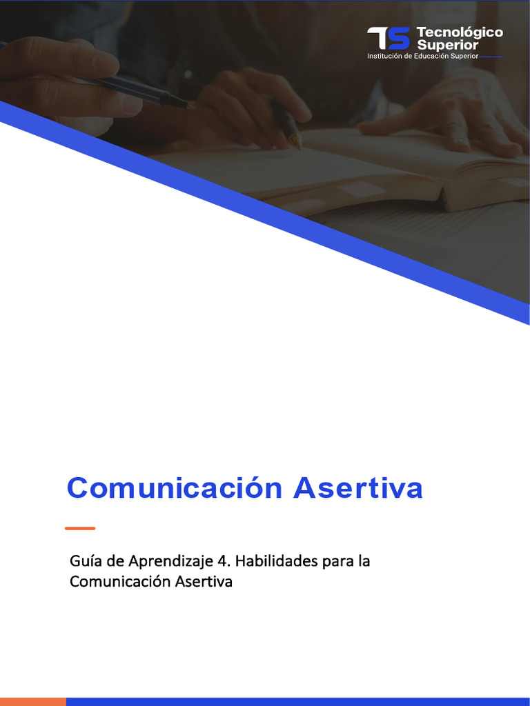 Guía Aprendizaje 4 - Comunicación Asertiva | PDF