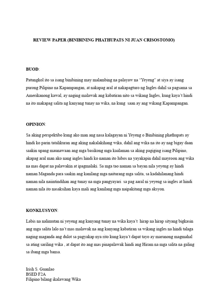 Review Paper | PDF