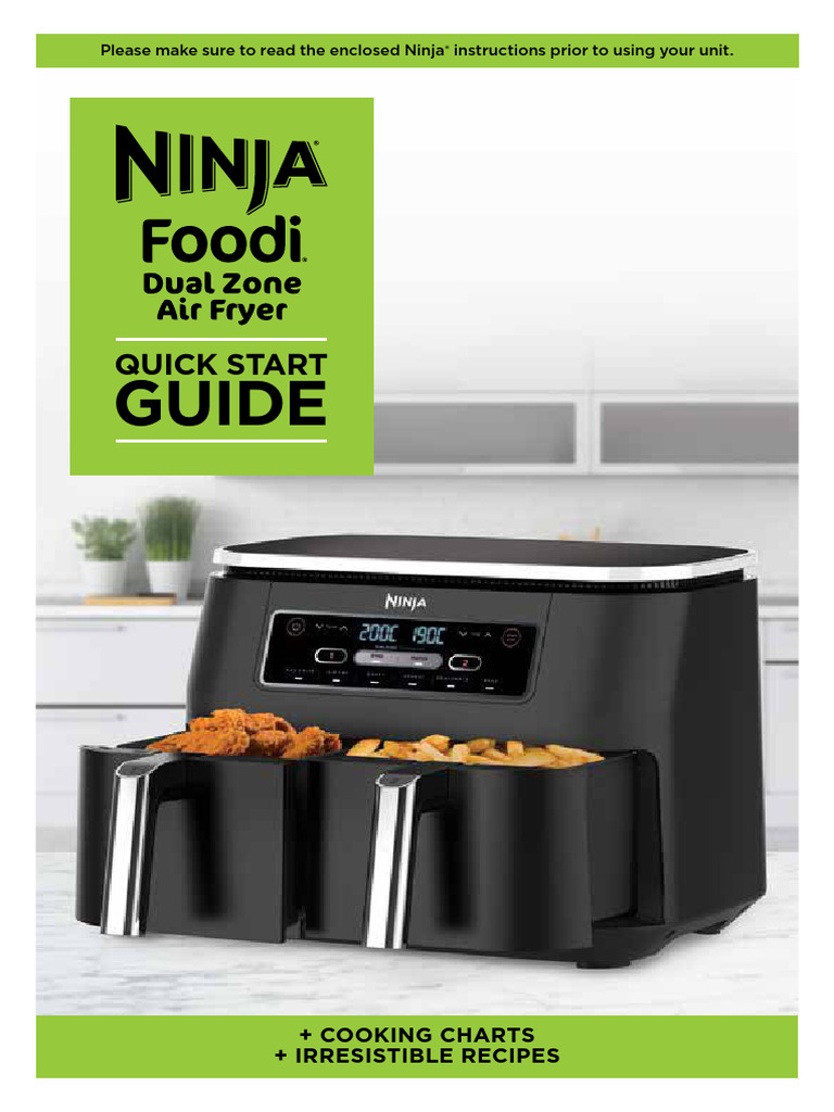 NINJA AF400 - Quickstartguide EU | PDF | French Fries | Potato Chip