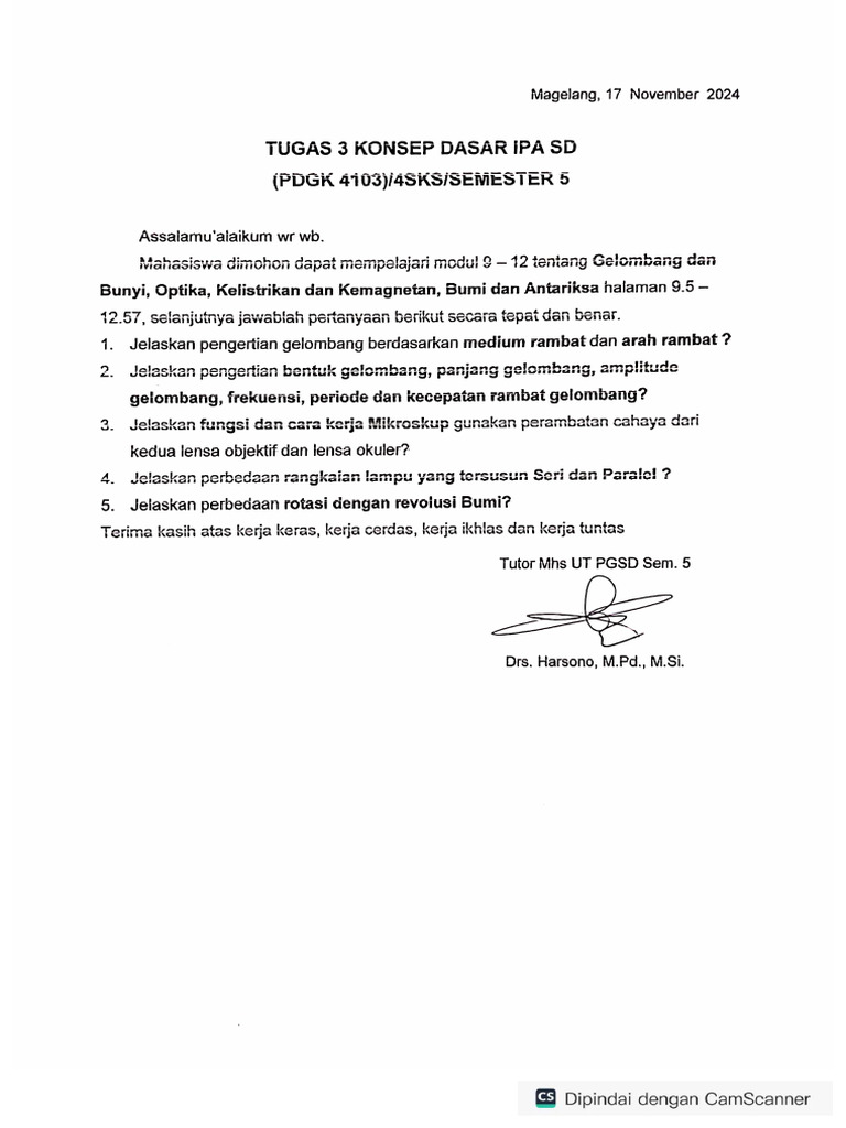 Tt3 Konsep Ipa Di SD - 2024 | PDF