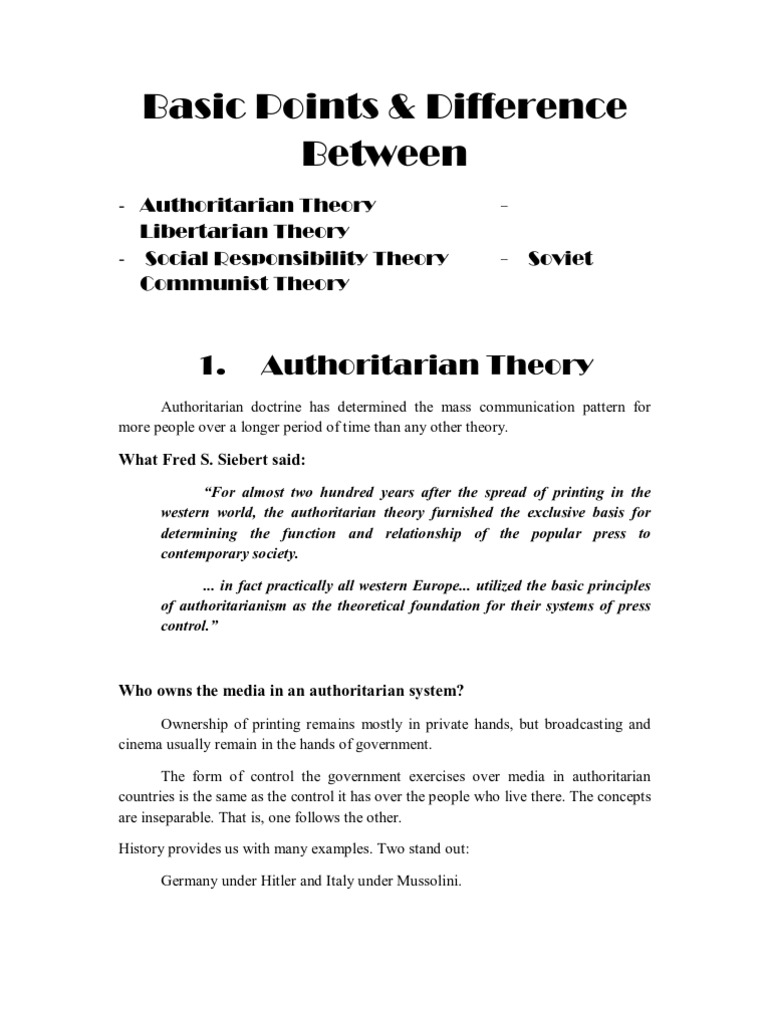 Theories of Journalism | PDF | Mikhail Gorbachev | Soviet Union