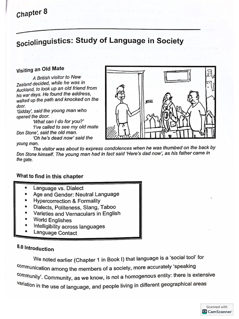 Sociolinguistics | PDF