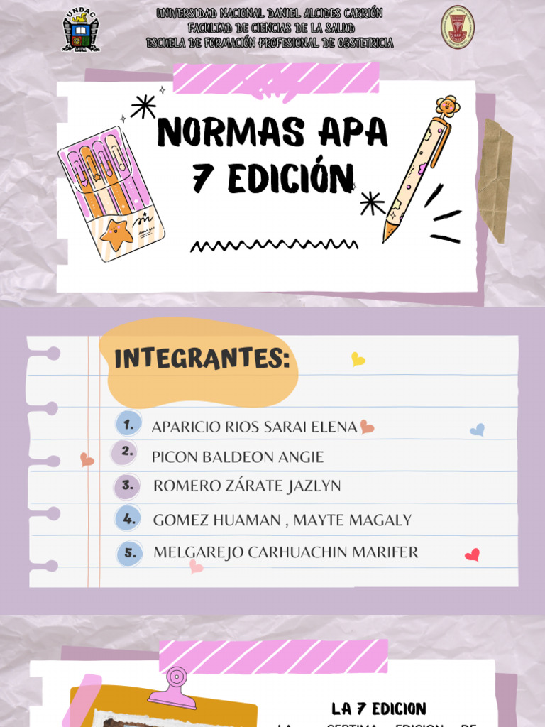 Normas Apa 7° Edición | PDF