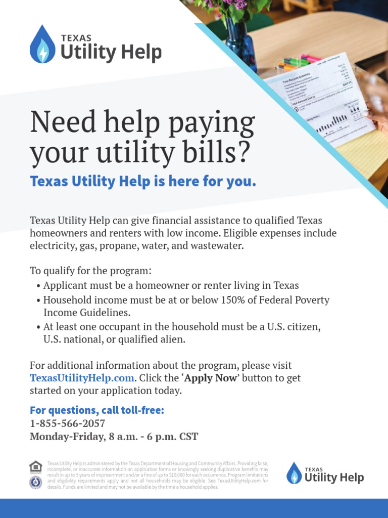 Utility Bill Financial Assistance Program PDF | PDF