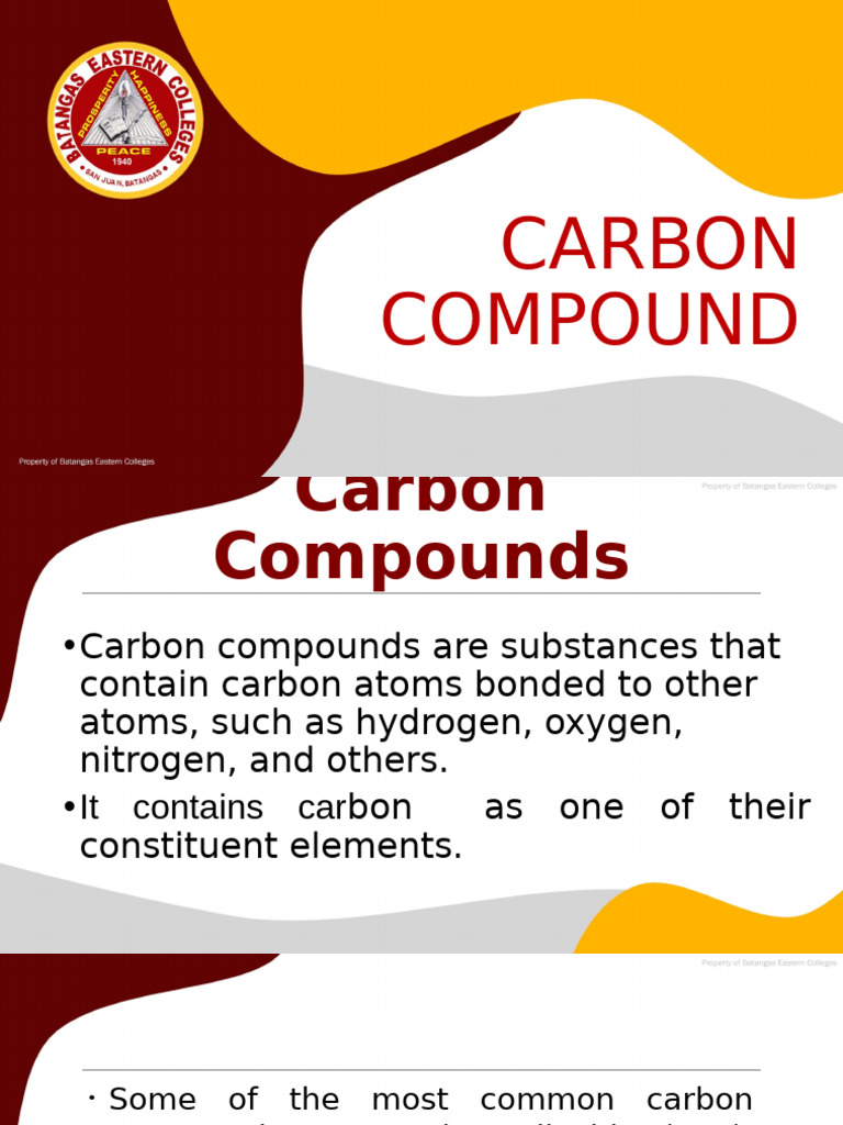 CARBON_COMPOUND | PDF | Alkane | Alkene