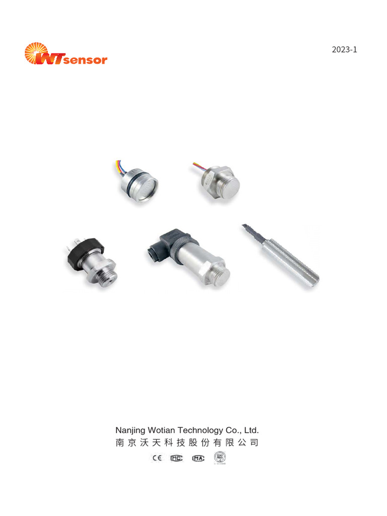 HBVHF WT Sensor Overview | PDF