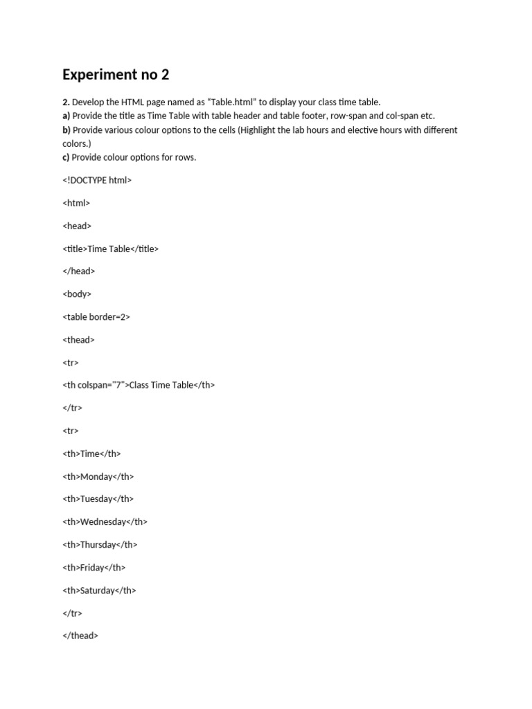 Experiment no 2[2] | PDF