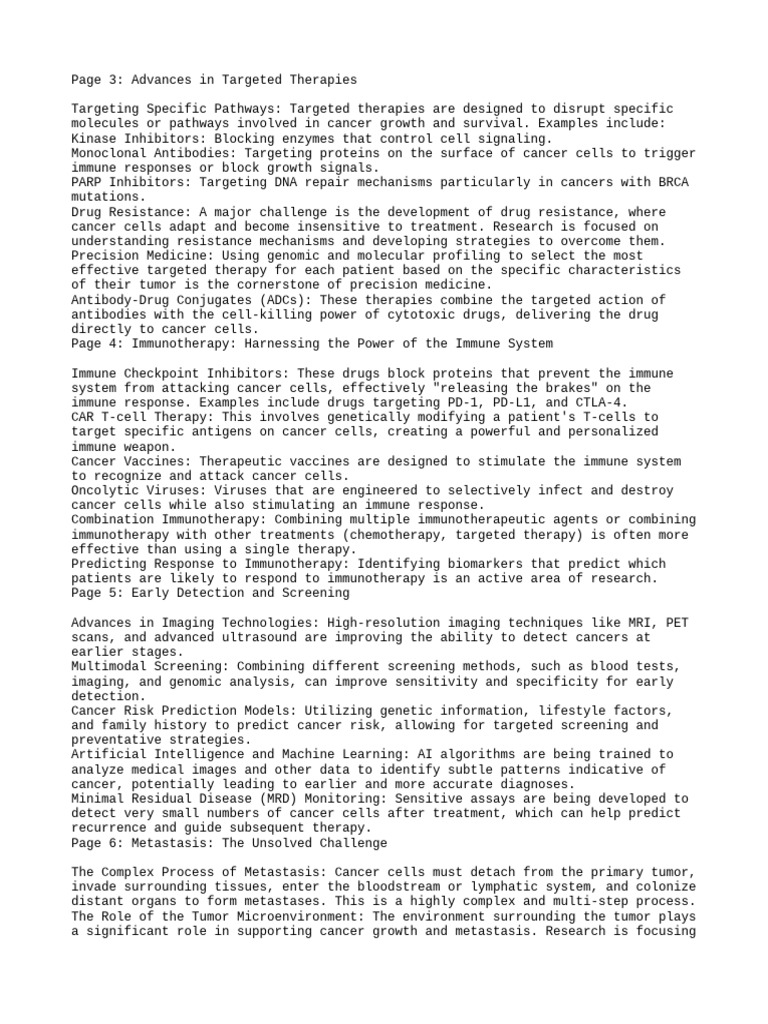 cancer_paper | PDF | Metastasis | Cancer