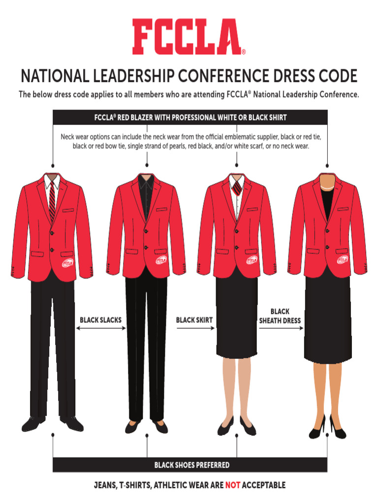 Fccla Dress Code-Nlc - 0 | PDF