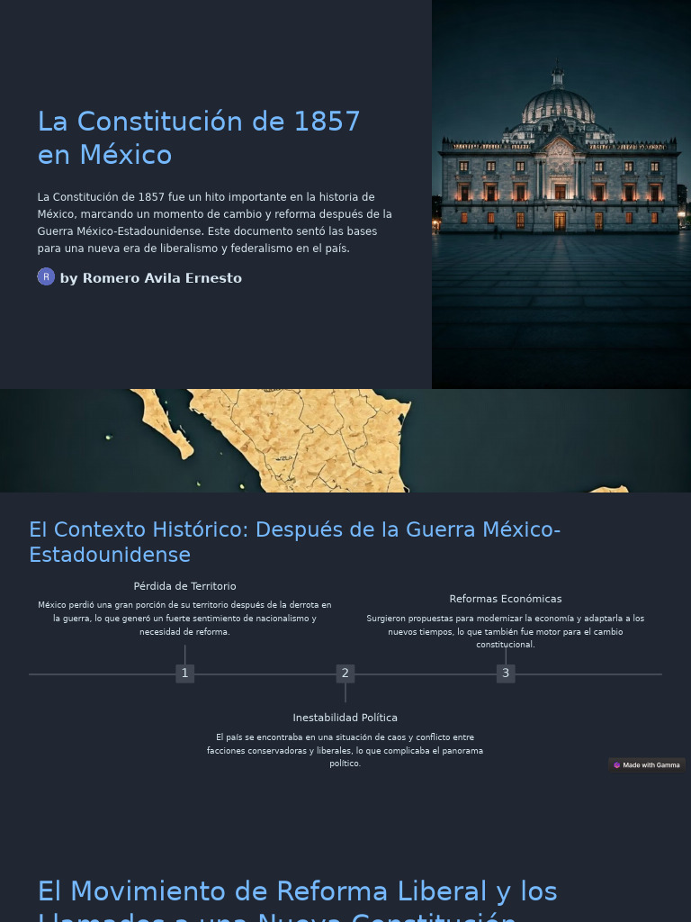 La Constitucion de 1857 en Mexico | PDF | Constitución | Separación de ...