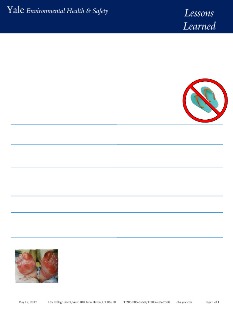 Inappropriate Footwear | PDF