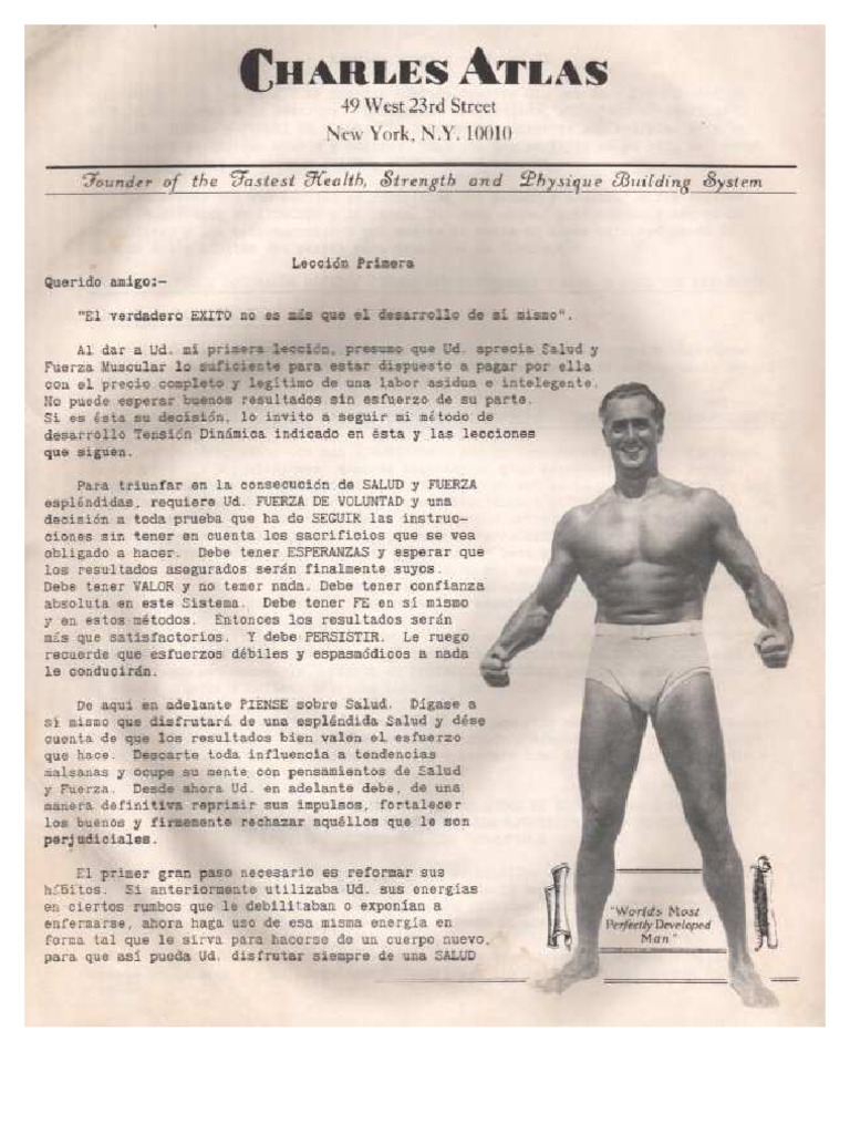 Charles Atlas | PDF | Monedas de América del Norte | Business