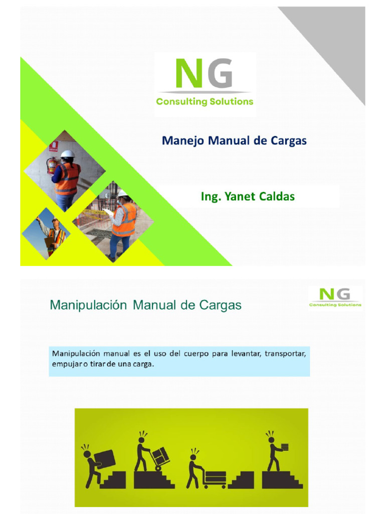 Manejo Manual de Cargas | PDF