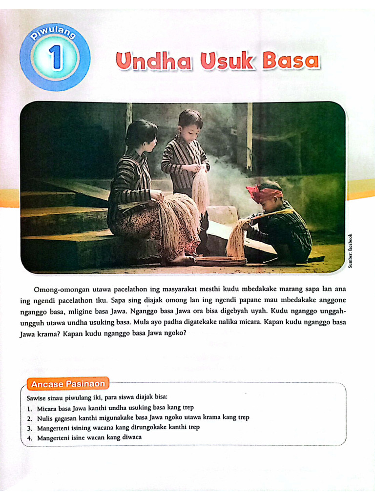 Undha Usuk Basa | PDF