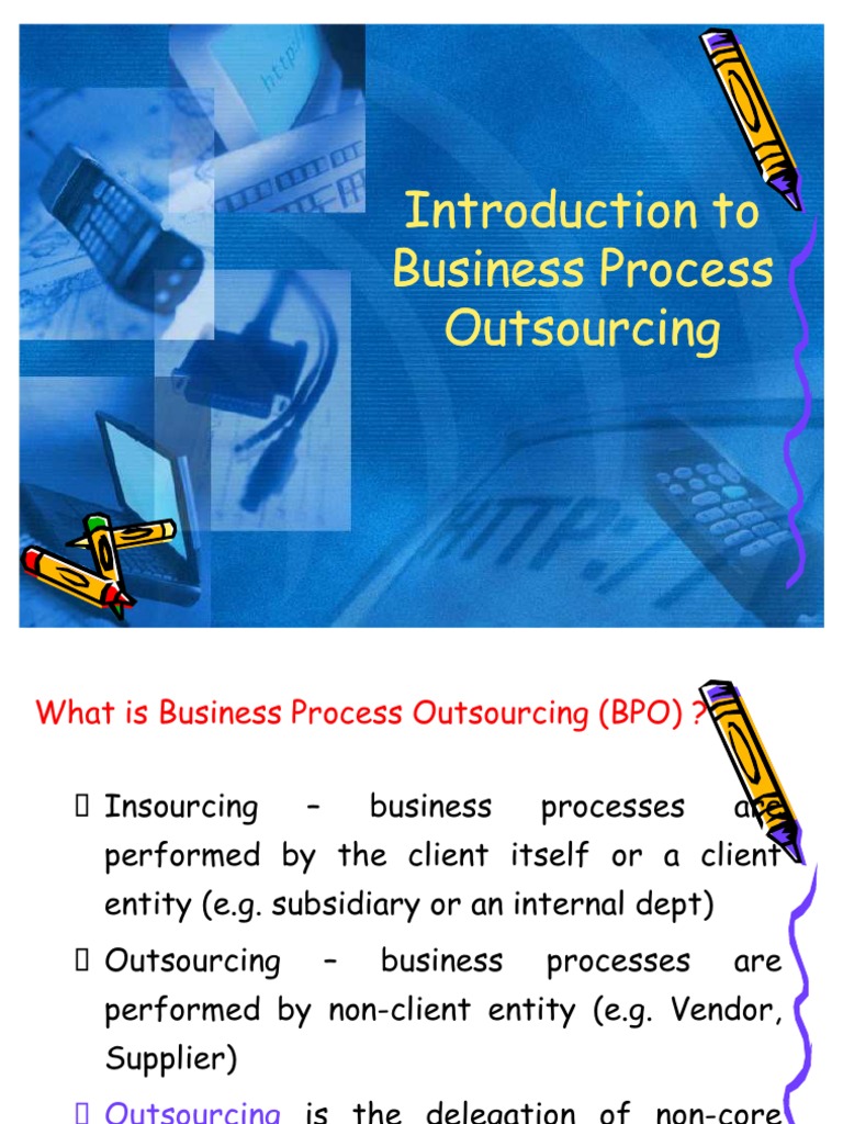 Business Process Outsourcing | PDF | Business Process Outsourcing | Non ...