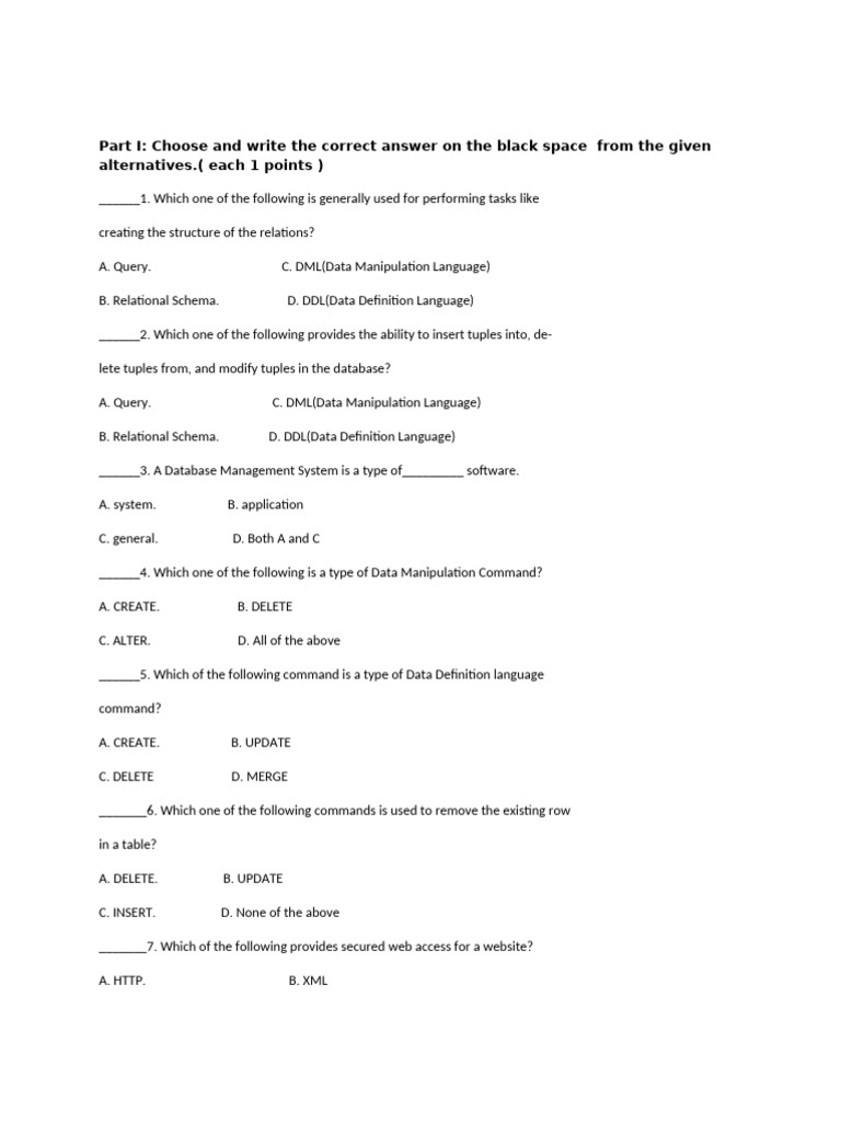 Gr-12th First Assignment | PDF | Relational Database | Databases