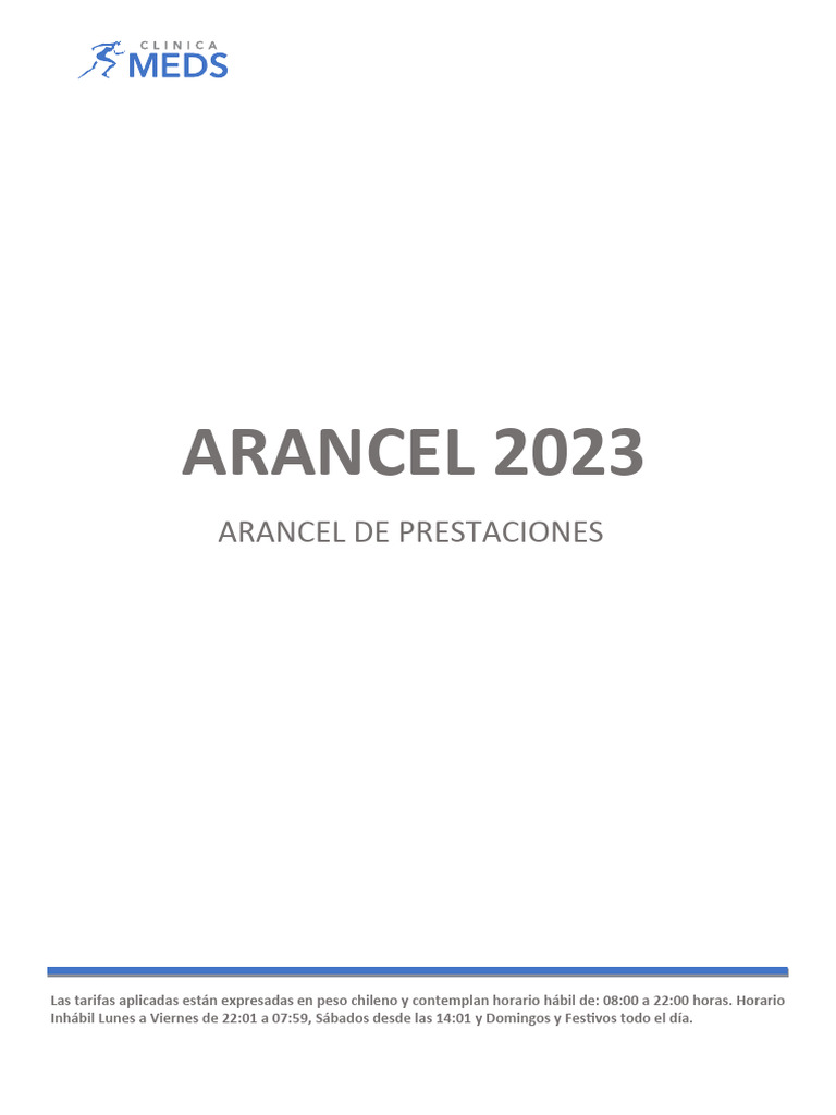 Arancel WEB 2022 2023 - VB | PDF