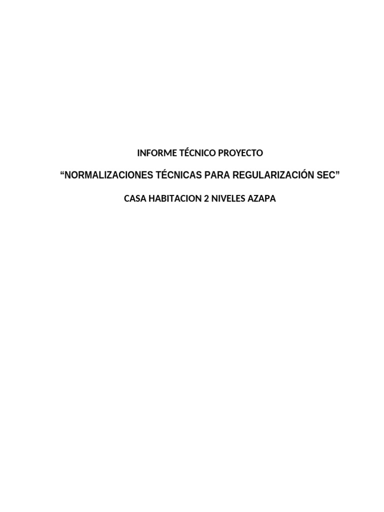 INFORME TÉCNICO PROYECTO AZAPA EMPALME SUBTERRANEO.pdf | PDF