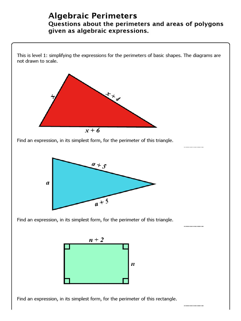 Algebraic Perimeters | PDF | Elementary Geometry | Euclidean Geometry