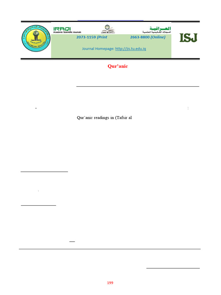 The_Correct_Quranic_Readings_in_Tafsir_Al-Baidawi | PDF