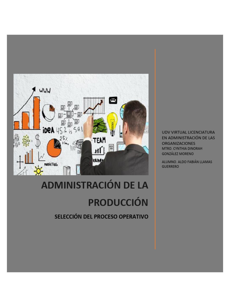 ACT. 2.2 Seleccion Del Proceso Operativo | PDF | Logística | Business