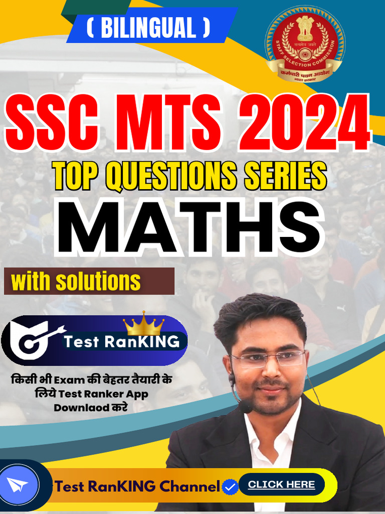SSC MTS 2024 Top Maths Questions by Gagan Pratap Sir | PDF