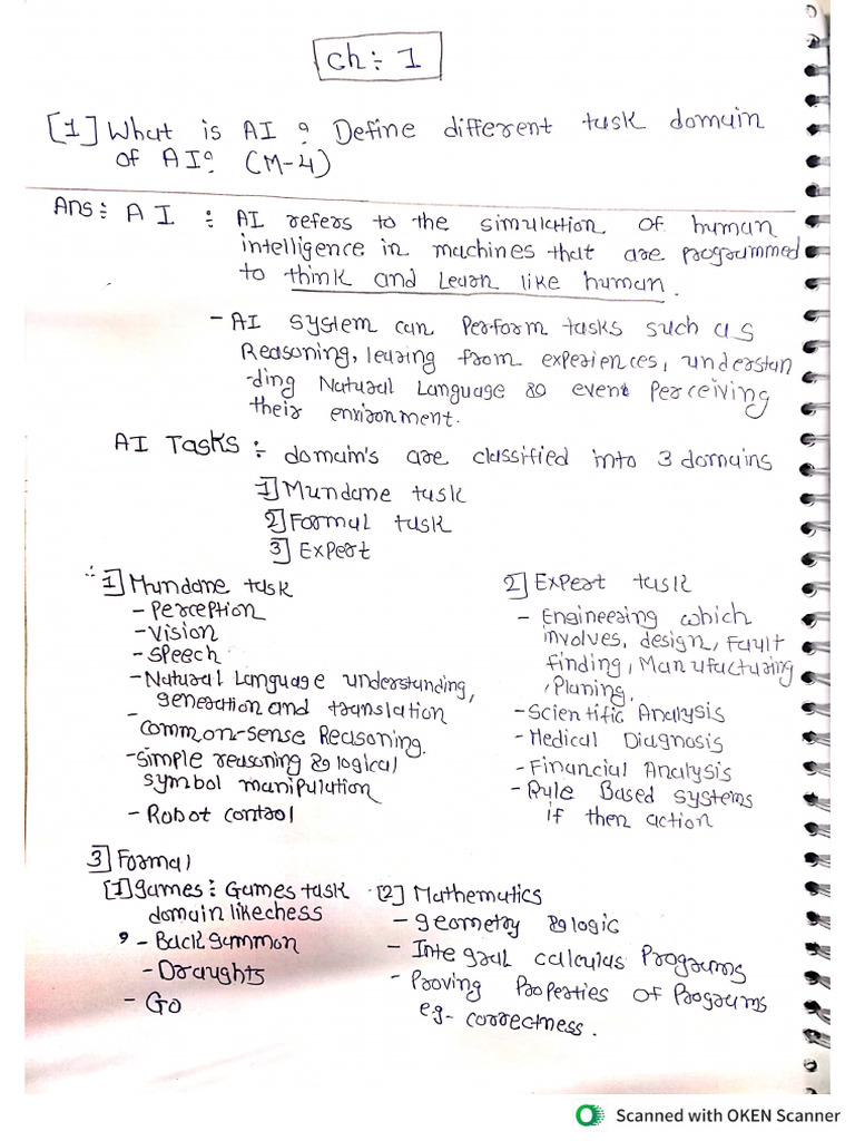 AI Gtu Pyq Answer | PDF