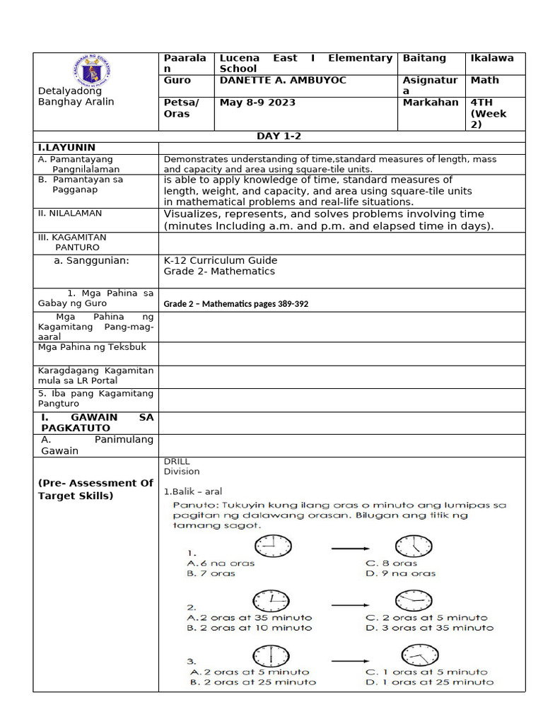 math-2-quarter-4-week-2-MAY-8-9-with-wrksheet | PDF