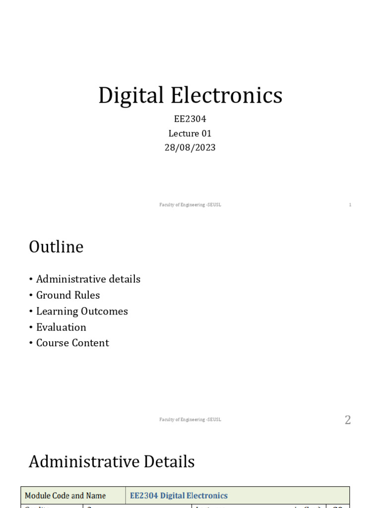Lecture01 | PDF | Voltage | Electronic Circuits