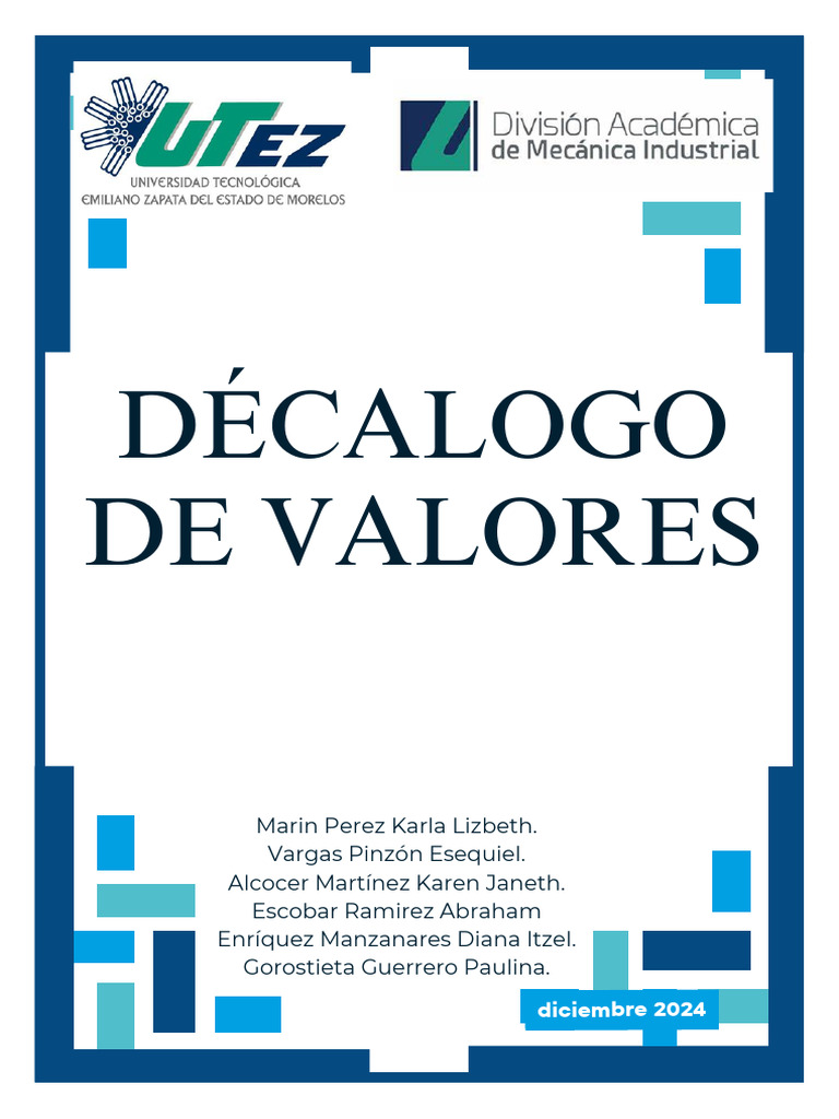 Decálogo de Valores de Focus Mate | PDF