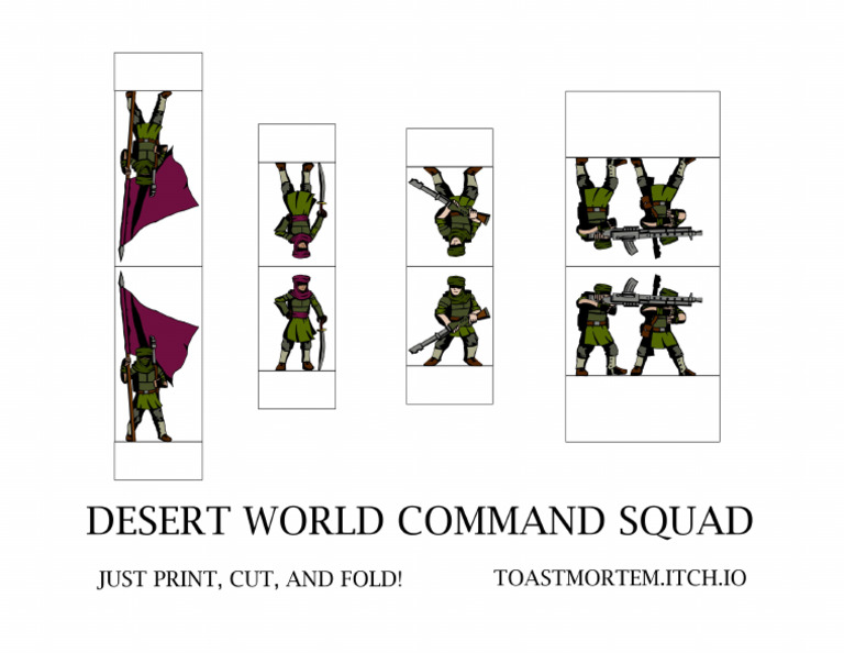 Commando Paper Minis | PDF
