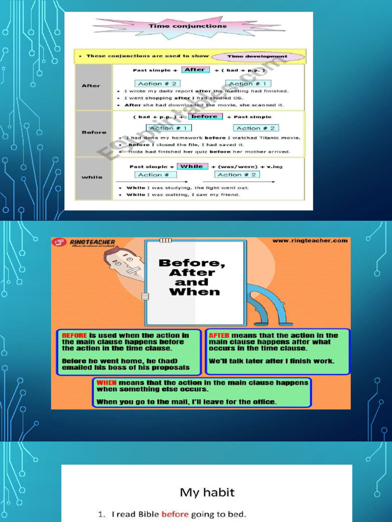 When Before After | PDF