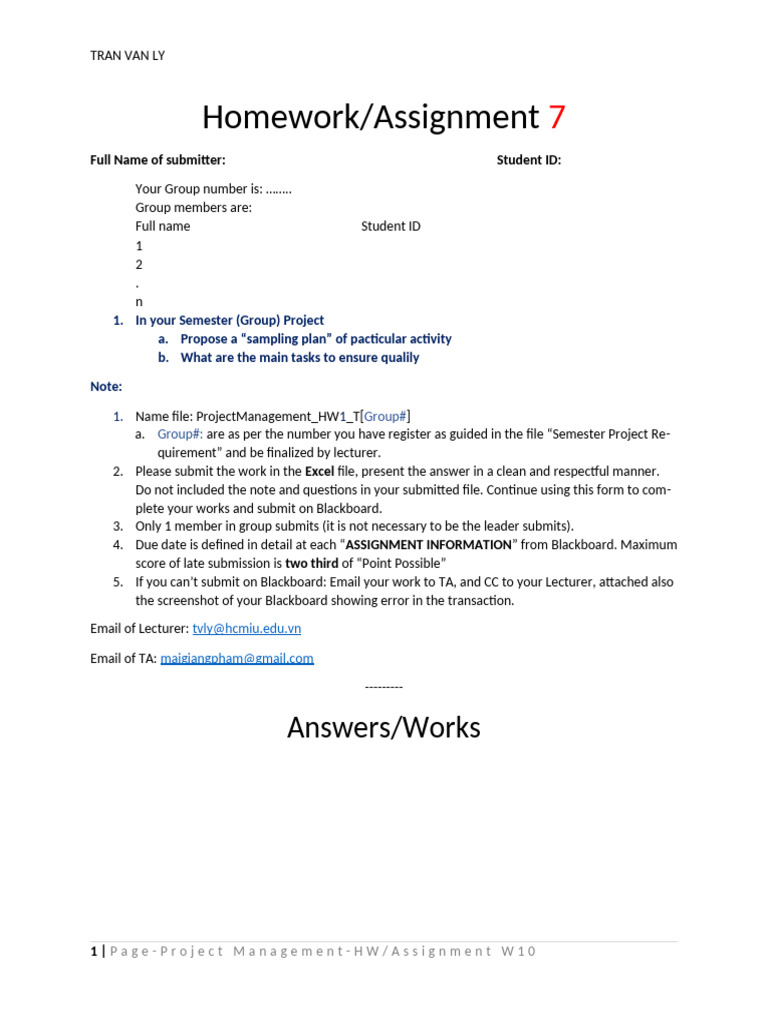 HW7 Week10 | PDF