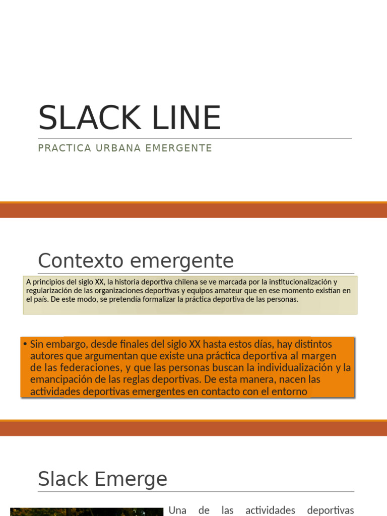 Slack Line | PDF