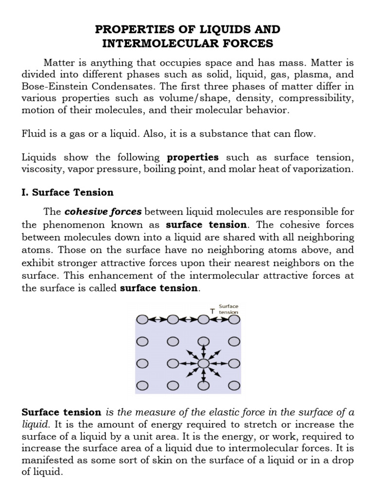 grade 12 gen chem | PDF | Liquids | Gases