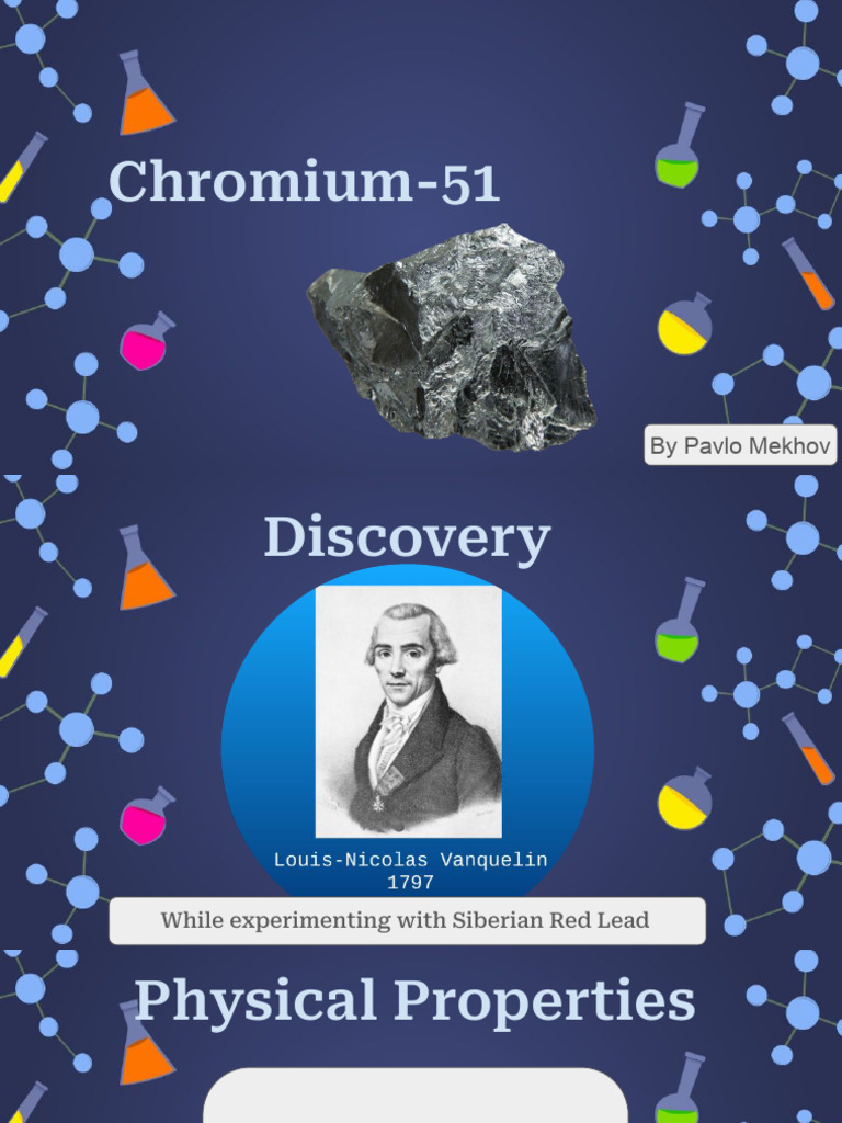 Chromium-51: Properties & Uses | PDF