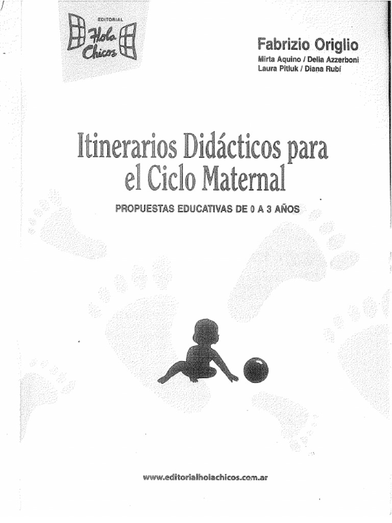 Itinerarios Didácticos para El Ciclo Maternal. Fabricio Origlio | PDF