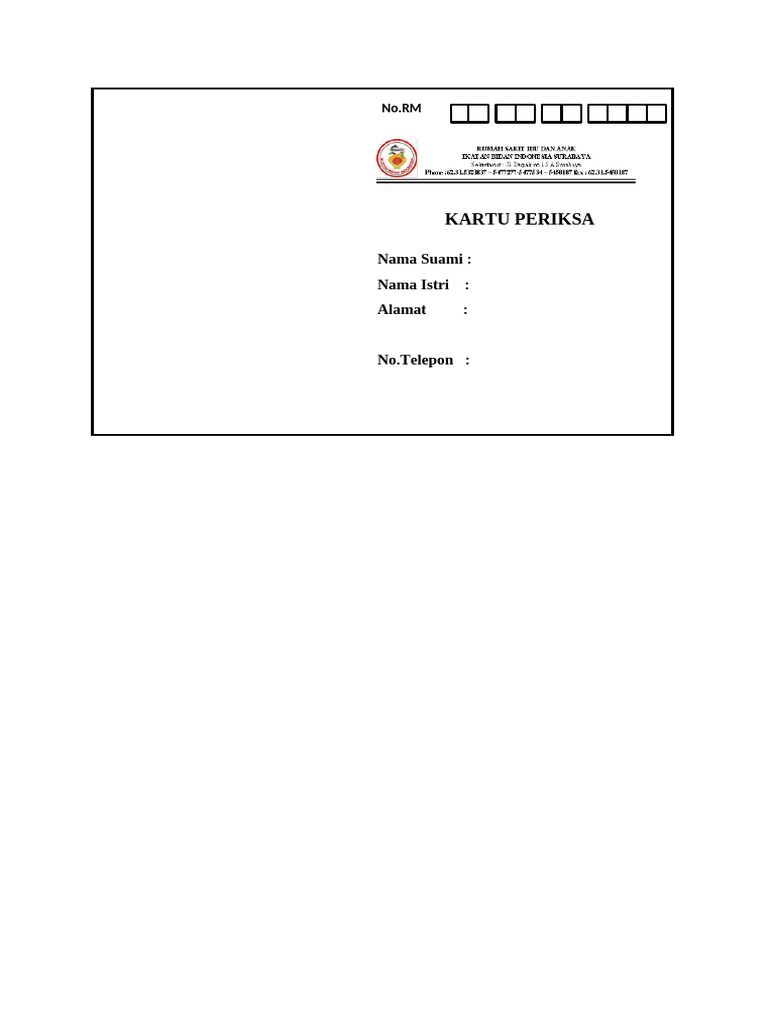 FORM imunisasi TT | PDF