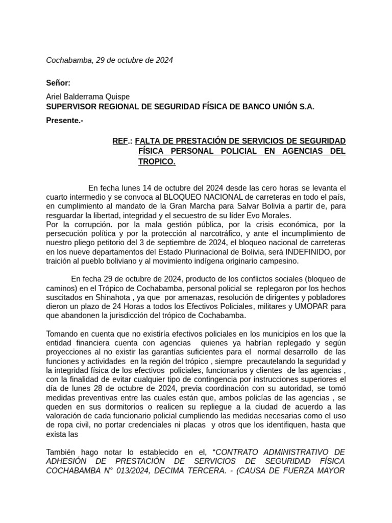 Nota Ariel TROPICO | PDF | Bolivia